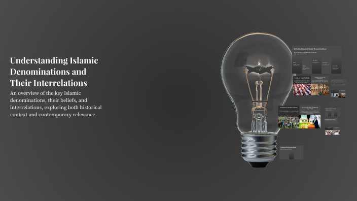 Understanding Islamic Denominations and Their Interrelations by nilesh ...