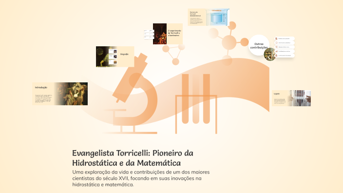 Evangelista Torricelli: Pioneiro da Hidrostática e da Matemática by ...