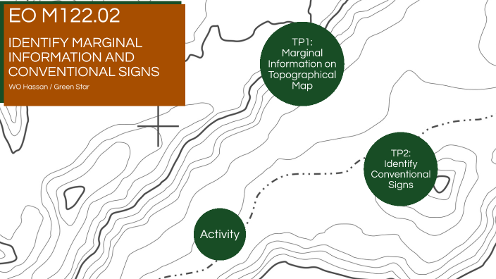 EO M122.02 – IDENTIFY MARGINAL INFORMATION AND CONVENTIONAL SIGNS by ...