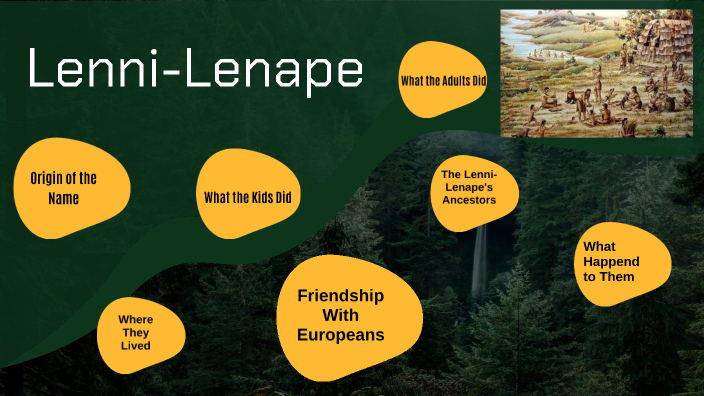 Lenni-Lenape History. by Eliana Farrell on Prezi