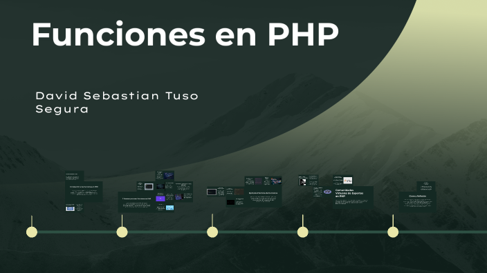 Funciones en PHP by David on Prezi