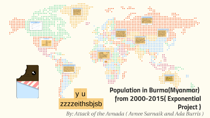 Population in Burma from 2000-2015( Exponential Project ) by Ada Burris ...
