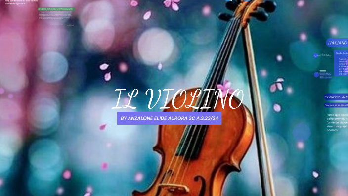 TESINA SUL VIOLINO by Elide Anzalone on Prezi