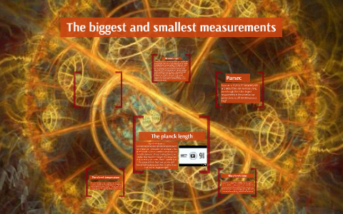The biggest and smallest measurements by Ben Stovall on Prezi