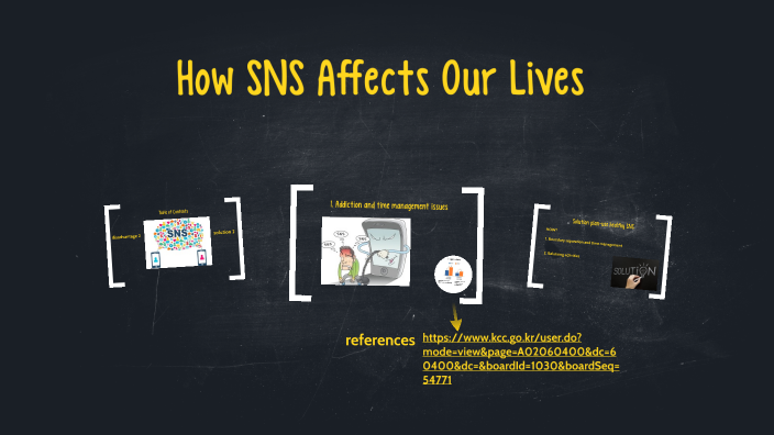 How SNS Affects Our Lives by 은비 전 on Prezi