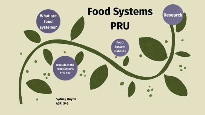 Food Systems PRU by Sydney Quynn on Prezi