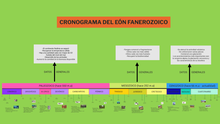 Cronograma del Eón Fanerozoico by Javier Jurado Martin on Prezi