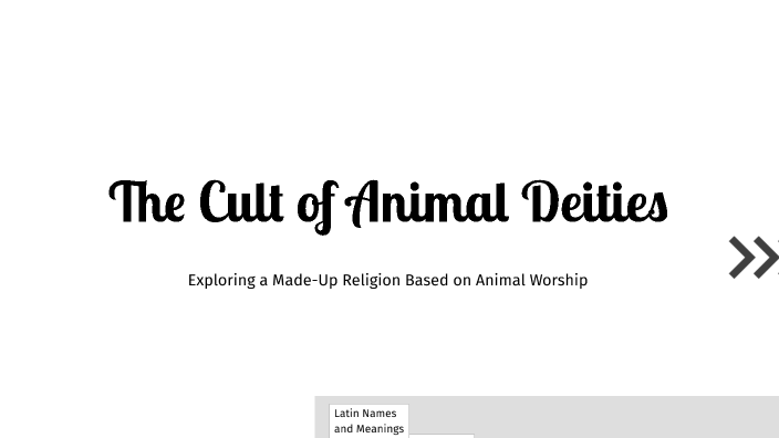 The Cult of Animal Deities by Sophie Paynter-Hart on Prezi