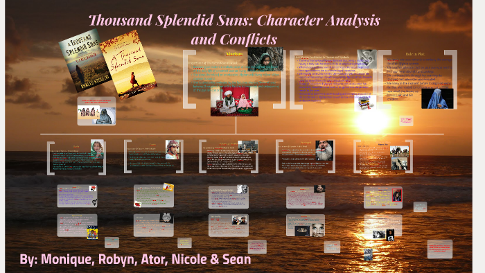 Thousand Splendid Suns: Character Analysis and Conflicts by Ator Sheba ...