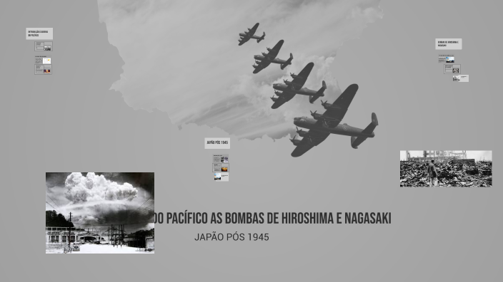 GUERRA DO PACÍFICO AS BOMBAS DE HIROSHIMA E NAGASAKI by Leandro Emanuel ...