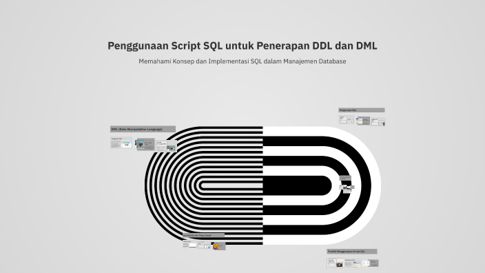 Penggunaan Script SQL untuk Penerapan DDL dan DML by taruna nasution on ...