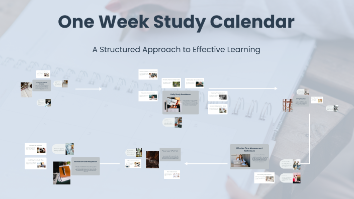 One Week Study Calendar by joey lai on Prezi