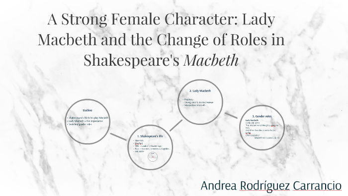 A Strong Female Character: Lady Macbeth and the Change of Ro by Andrea ...