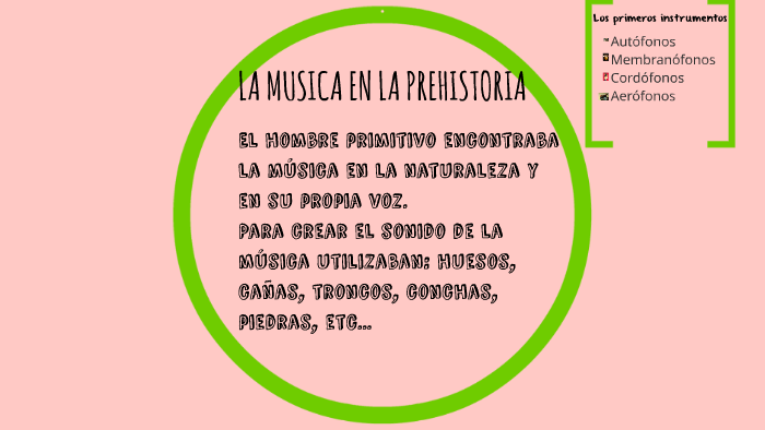 LA MUSICA EN LA PREHISTORIA by giuliana massa on Prezi