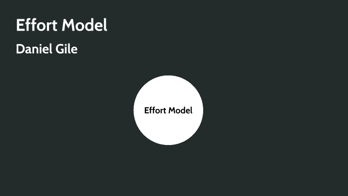 effort model by on Prezi