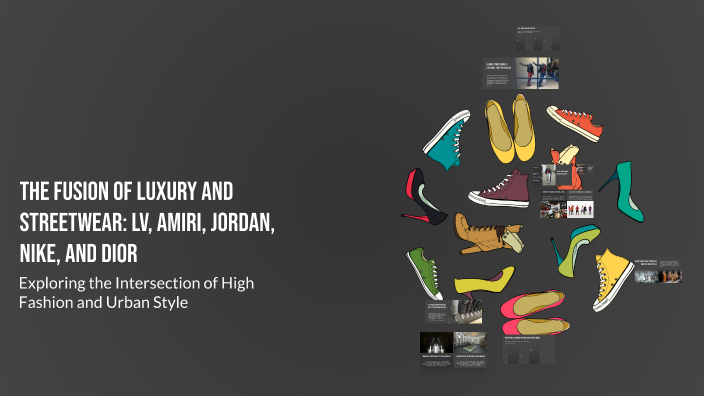 The Fusion of Luxury and Streetwear: LV, Amiri, Jordan, Nike, and Dior ...