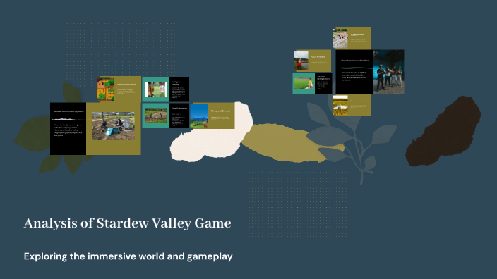 Analysis of Stardew Valley Game by Lily Marshall on Prezi