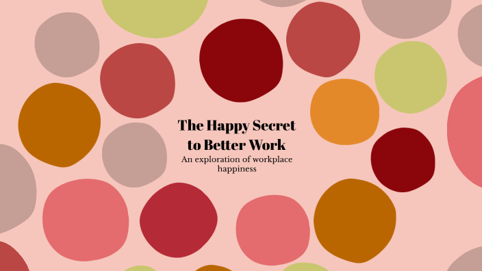 Ted talk: The happy secret to better work by Maxim Gagné on Prezi