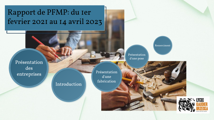 Rapport de PFMP by duncan gilet on Prezi