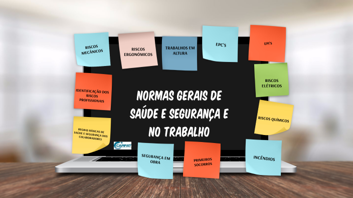 NORMAS GERAIS DE SAÚDE E SEGURANÇA E NO TRABALHO by Catarina Fernandes ...