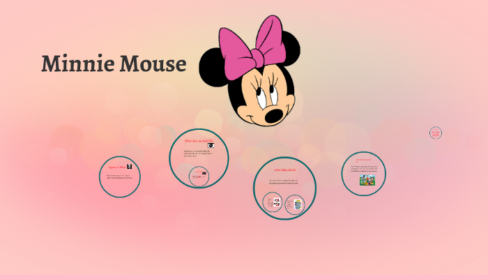 Minnie Mouse by abigail wheeler on Prezi