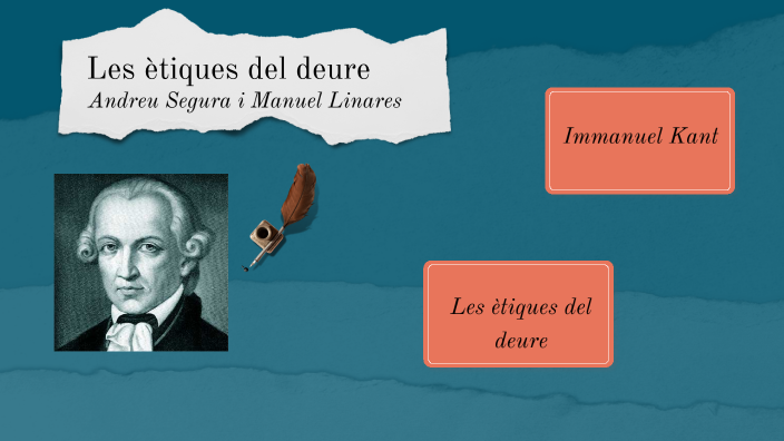 Les ètiques del deure by Manuel Linares Espigares on Prezi