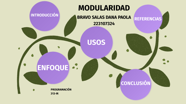 MODULARIDAD by Dana Salas on Prezi