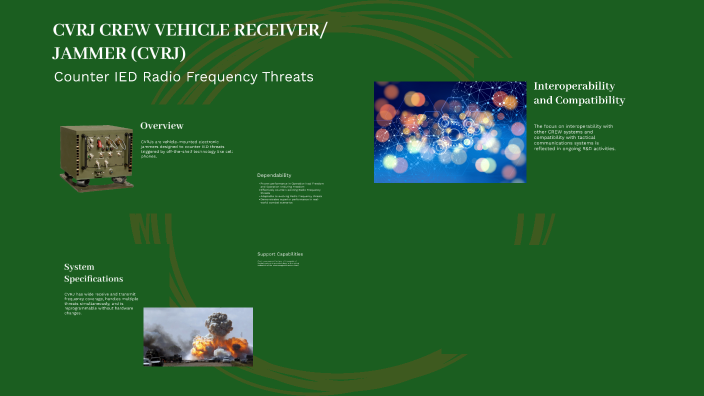 CVRJ CREW VEHICLE RECEIVER/JAMMER (CVRJ) by angel avalos on Prezi