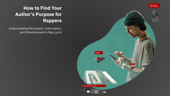 How to Find Your Author's Purpose for Rappers by Lewis Rivers on Prezi