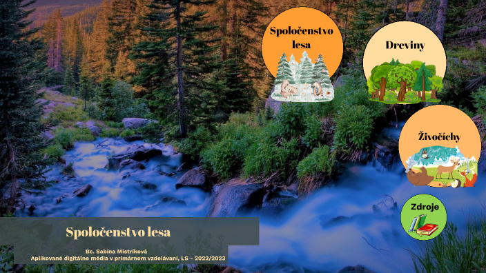 Spoločenstvo lesa_video by Sabína Mistríková on Prezi