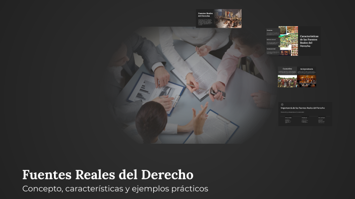 Fuentes Reales del Derecho by Emilio Antonio Martínez Marcelo on Prezi
