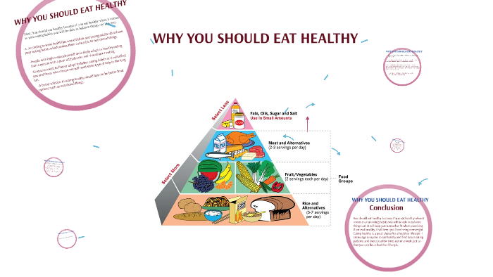 WHY YOU SHOULD EAT HEALTHY by Tommie Johnson on Prezi