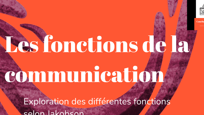 Les fonctions de la communication by Benabda Syryne on Prezi
