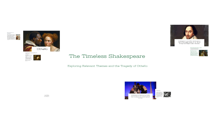 The Timeless Shakespeare by Silvia Petrone on Prezi