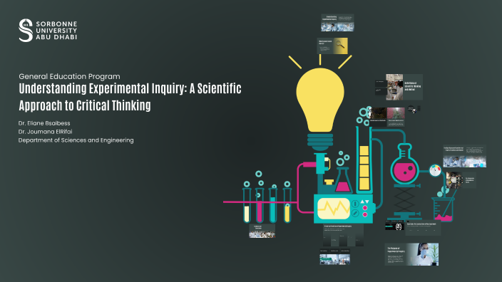 Understanding Experimental Inquiry: A Scientific Approach to Critical ...