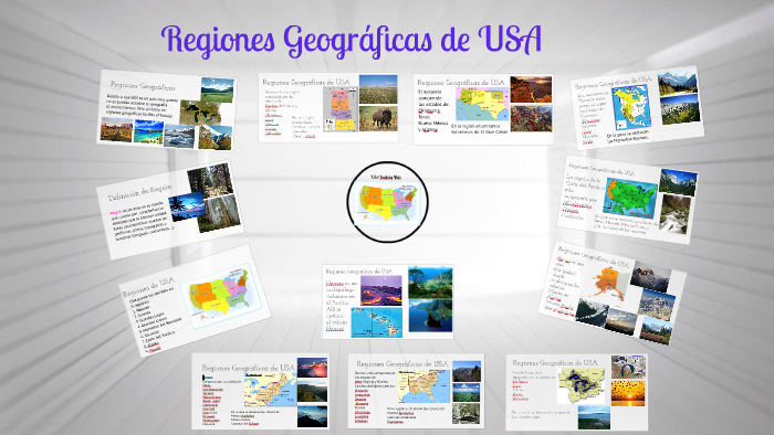 Regiones Geográficas USA by Santa Sánchez on Prezi