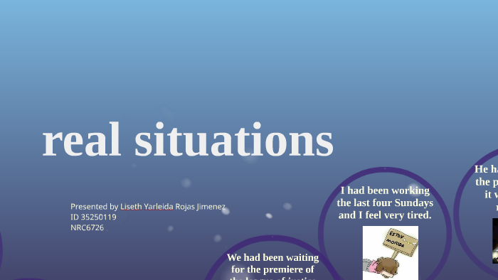Real situations- Liseth Rojas by Liseth Rojas Jimenez on Prezi