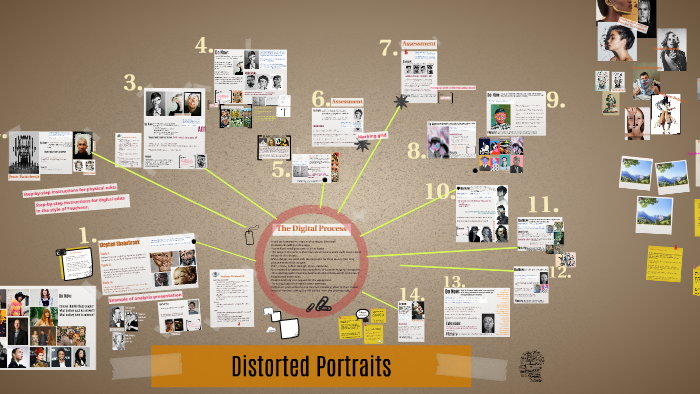 Distorted Portraits by Georgina Kent