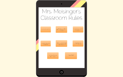 iPad Classroom Rules by on Prezi