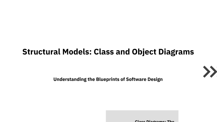 Structural Models: Class and Object Diagrams by Malik Taleeb Shahbaz on ...