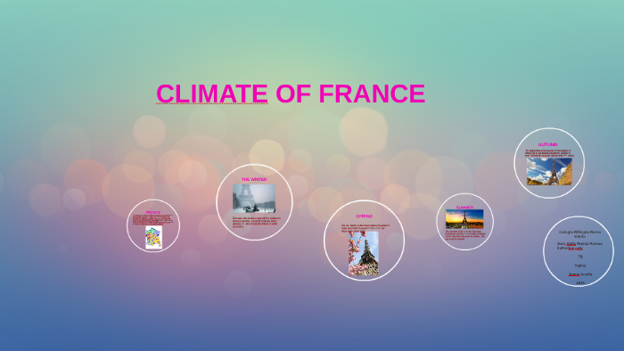 EL CLIMA DE FRANCIA by Sara Sofia Rueda Ramos on Prezi