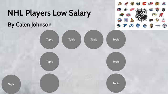 NHL Players Low Salary by Calen Johnson on Prezi