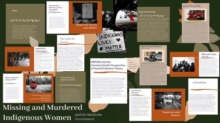 Missing and Murdered Indigenous Women and the Manitoba Government by ...