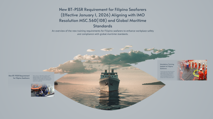 New BT-PSSR Requirement for Filipino Seafarers (Effective January 1 ...