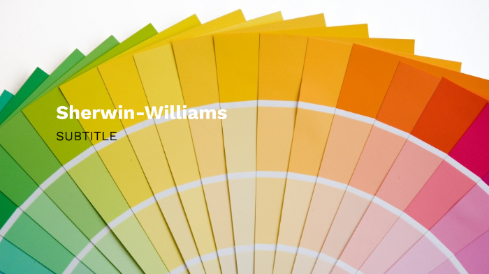 Sherwin-Williams LA District Internship Presentation (2019) by Ian ...