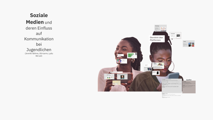 Soziale Medien und der Einfluss auf die Kommunikation bei Jugendlichen ...
