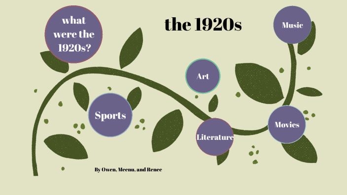 1920s Pop Culture by Meenakshi Makkattil on Prezi