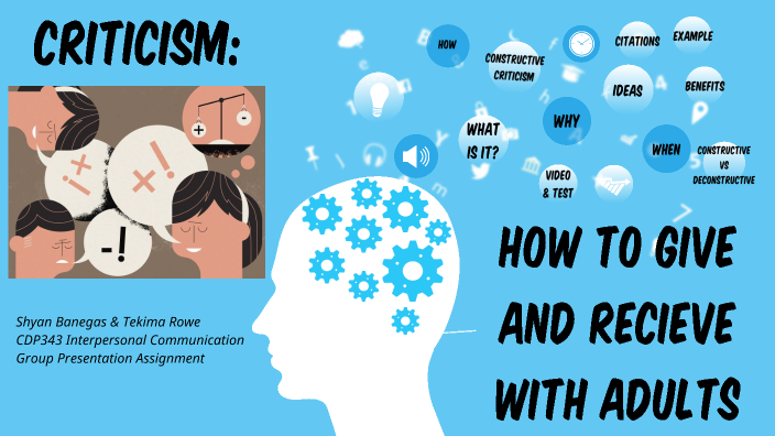 Criticism: What is criticism? How to give and receive with adults by ...