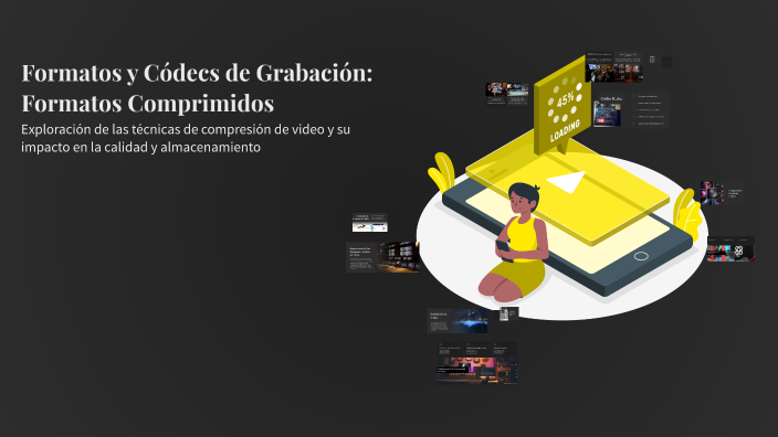 Formatos y Códecs de Grabación: Formatos Comprimidos by Deybi Martínez on Prezi