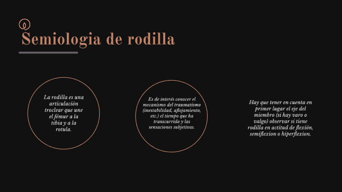 Semiologia de rodilla by juan villacres on Prezi